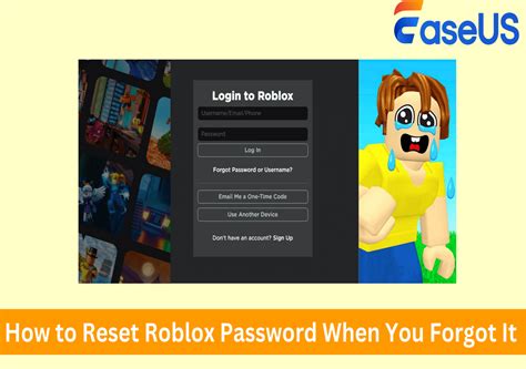 Roblox Şifresini Sıfırlamanın 4 Yolu