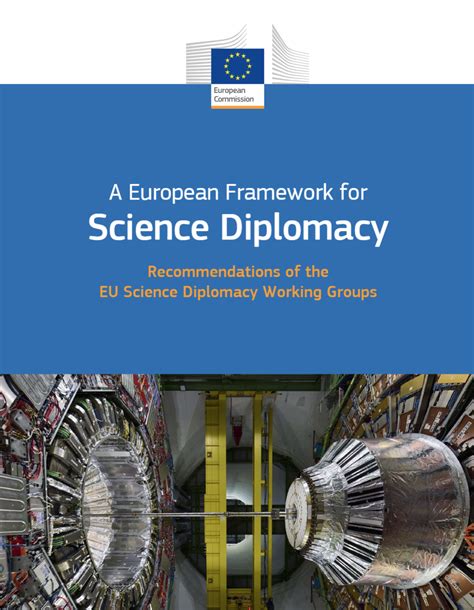 A European Framework For Science Diplomacy Recommendations Of The Eu Science Diplomacy Working