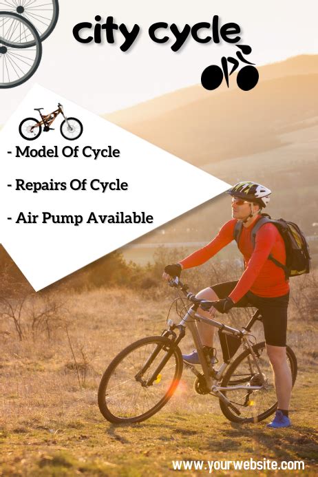Cycle Flyer Template Postermywall