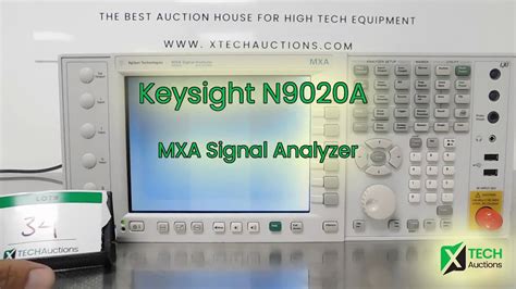 Keysight N9020a Mxa Signal Analyzer Youtube