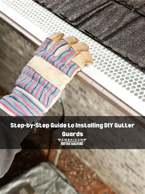 Best DIY Gutter Guards Americanguttermasters Com