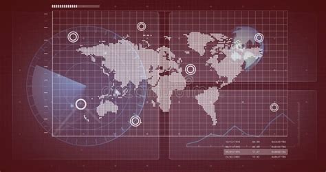 World Map With Data Points And Graphs Global Financial Analysis Image Stock Image Image Of