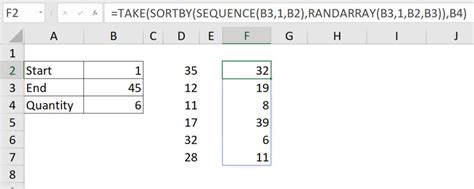 Unique Random Whole Numbers In Excel A4 Accounting