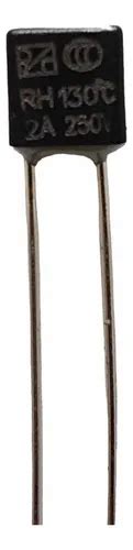 100 Pz Fusibles Térmicos 130ºc 2a 250v Para Ventiladores Man Meses