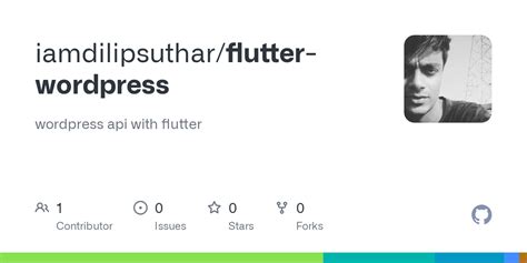 Github Iamdilipsutharflutter Wordpress Wordpress Api With Flutter