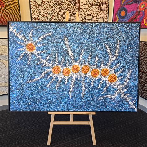 Gabriella Possum 1040 Mm X 1500 Mm Mandel Aboriginal Art Gallery