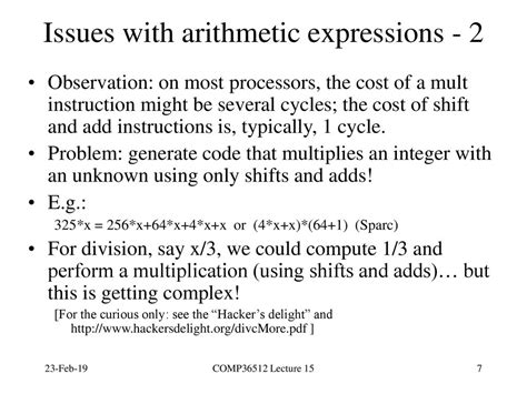 Lecture 15 Code Generation Instruction Selection Ppt Download