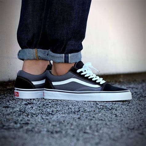 Tenis Vans Old Skool 0kw6hr0 Gris Unisex