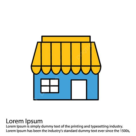 상점 벡터 아이콘 가 게 저장소 야외 Png 일러스트 및 벡터 에 대한 무료 다운로드 Pngtree