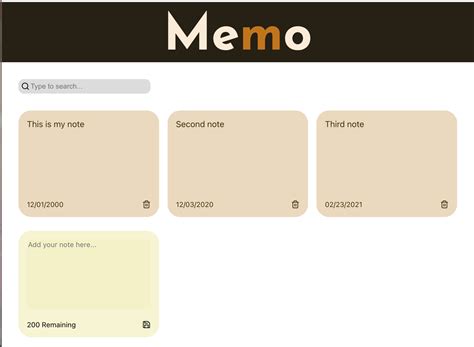 Github Nghiho112notes App A Simple React Notes App