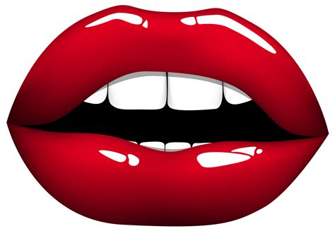 Red Kiss Lips Free Png With No Background