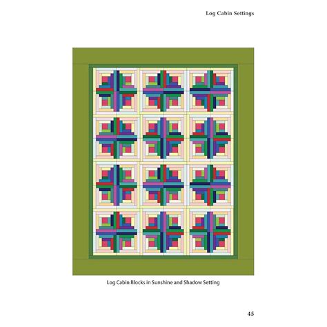 Log Cabin Block Basics Revised Edition Nepal Ubuy