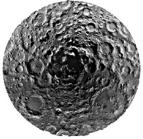 1 The Lunar South Polar Region By Clementine Probe [77] Download Scientific Diagram