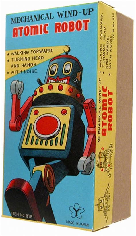 Atomic Robot No 819 By Yonezawa The Old Robots Web Site