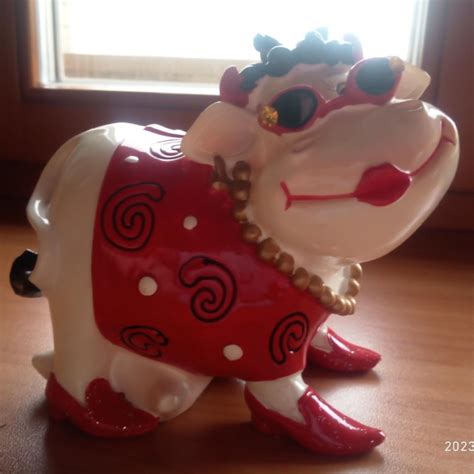 Копилка Корова НОМЕРНАЯ Большая Коллекционная 2005 купить в Москве цена 500 руб дата