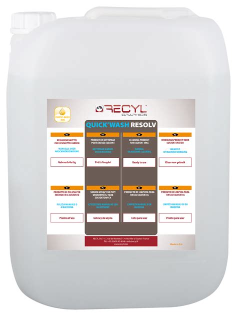 QuickWash Resolv Nuevo Producto De Limpieza Para Planchas Recyl