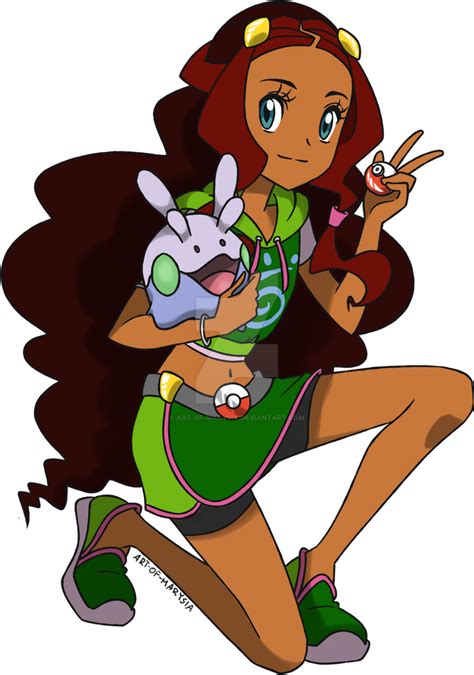 Pokemon Winx Club Laylaaisha And Goomy By Art Of Marysia On