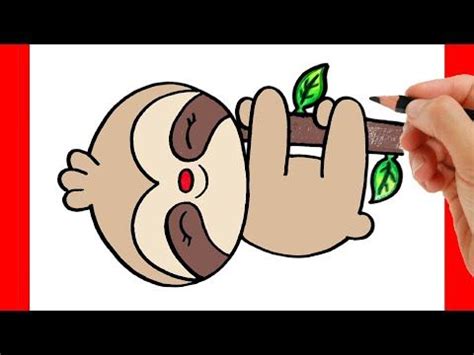 HOW TO DRAW A SLOTH EASY STEP BY STEP Sloth Drawing Easy Drawings Sloth