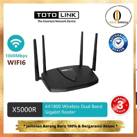Jual Totolink X5000R Wifi 6 Wireless Router X5000R Di Seller Caeraa Shop Wanasari Kab Bekasi