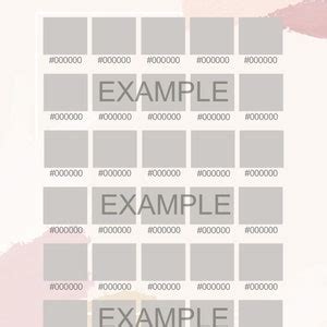 Procreate Color Palette Neutral Tones Hex Codes Procreate Swatches Earth Tones Color Swatches