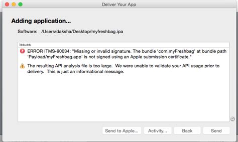 Objective C This Certificate Has An Invalid Issuer In Ios Keychain