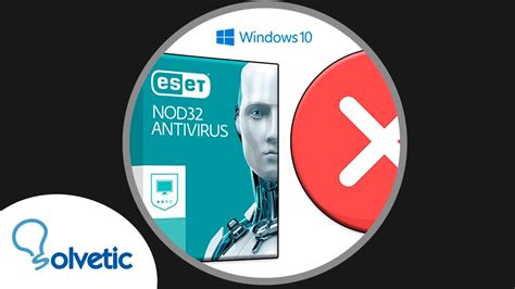 Cómo DESINSTALAR ESET NOD Windows YouTube