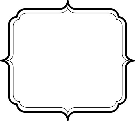Free Simple Frame Vector Png Download Free Simple Frame Vector Png Png