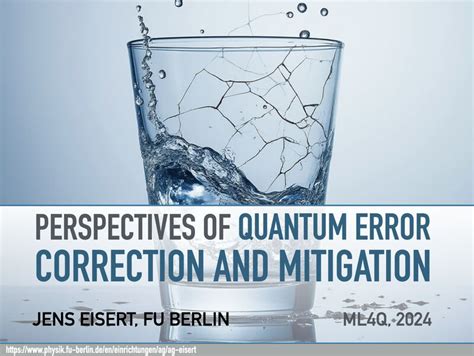 Quantumerrorcorrection Mitigation Jens Eisert