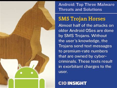 Android Top Three Malware Threats And Solutions Cio Insight
