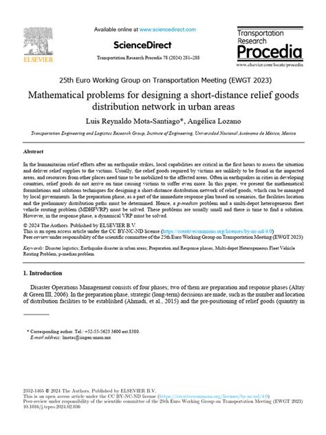 Mathematical Problems For Designing A Short Distance R2024