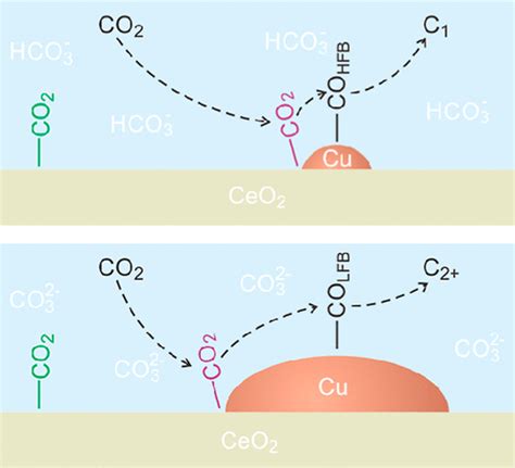 Customizable Co2 Electroreduction To C1 Or C2 Products Through Cuy Ceo2 Interface Engineering