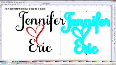 Create Inkscape Template Lockqtoolbox