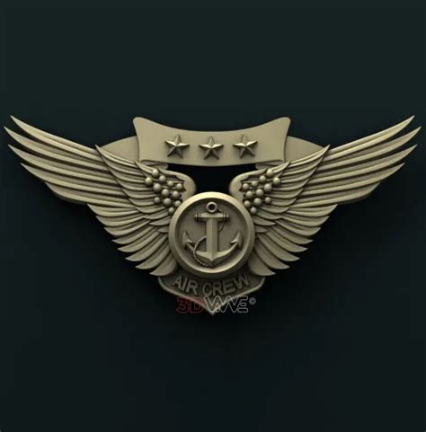 Us Navy Usmc Combat Air Crew Wings All American Woodworks