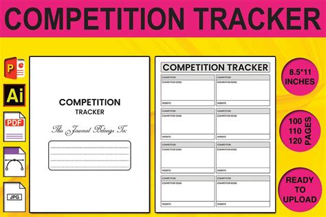 Competition Tracker Kdp Interior Graphic By Mb Studio · Creative Fabrica