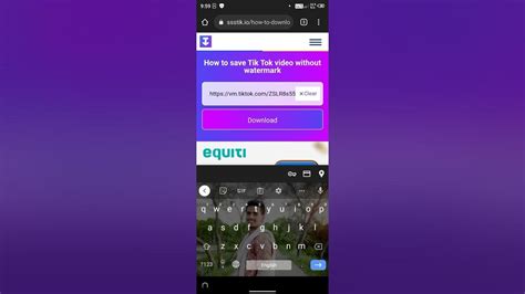 টিকটকের লোগো ছাড়া টিক টক কিভাবে ডাউনলোড করতে হয় চলুন দেখে আসি Youtube