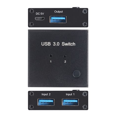 2in 1out Usb Kvm Switch AM U301 Usb Kvm Switch Usb Vicedeal