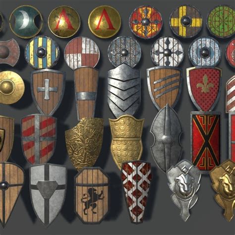 Real Medieval Shield Trosphil