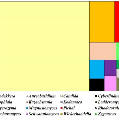 Proportion Of Yeast Genera Discovered In Grease Traps Download