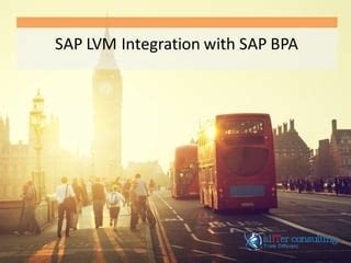 SAP LVM Integration With SAP BPA PPT