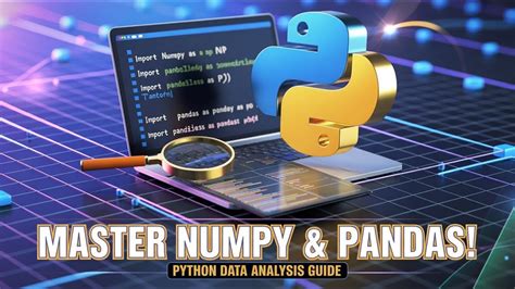 Master Python For Data Analysis Numpy And Pandas Crash Course Youtube