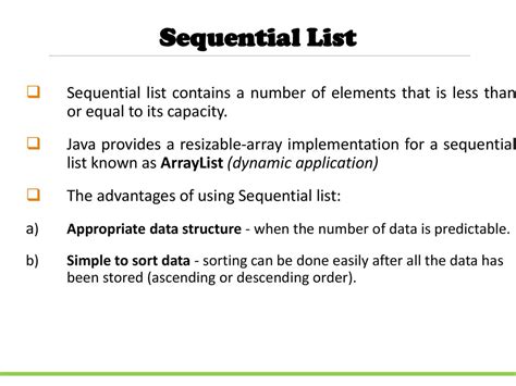 Chapter 2 List Adt Part I Sequential List Ppt Download