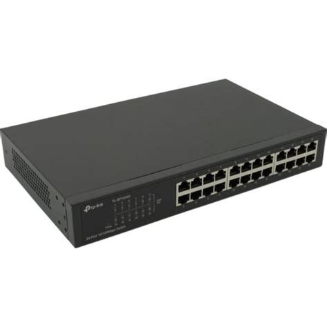 Коммутатор TP-Link TL-SF1024D 24-портовый 10/100 Мбит/с настольный или ...