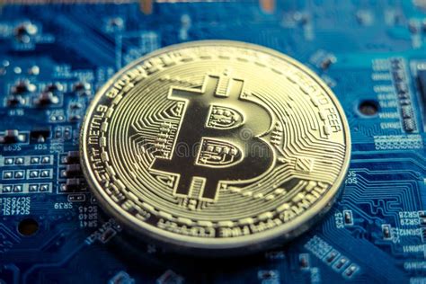 Electronic Board With Chips And Semiconductor Elements Concept Of The Technology Of Solid State