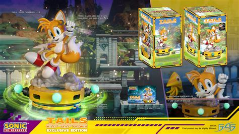 Sonic The Hedgehog Tails Exclusive Edition First 4 Figures