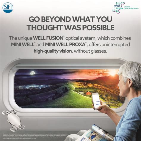 Well Fusion® Seamless Vision From Distance To Near Mini Well Iol