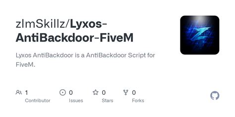 GitHub ZImSkillz Lyxos AntiBackdoor FiveM Lyxos AntiBackdoor Is A