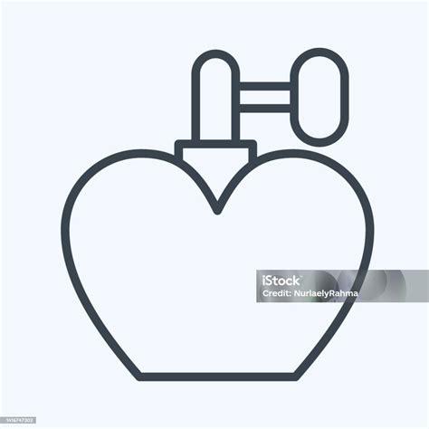 아이콘 쾰른 스프레이 이발소 기호에 적합합니다 선 스타일 편집 가능한 간단한 디자인 디자인 템플릿 벡터 간단한 그림 건강관리와