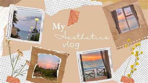 My Aesthetic Vlog Aesthetic Myminivlog Cute Youtube