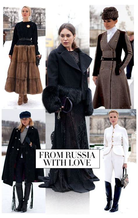 Russian Women Fashion Winter