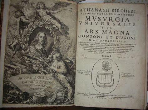 Musurgia Universalis Sive Ars Magna Consoni Et Dissoni In X Libros